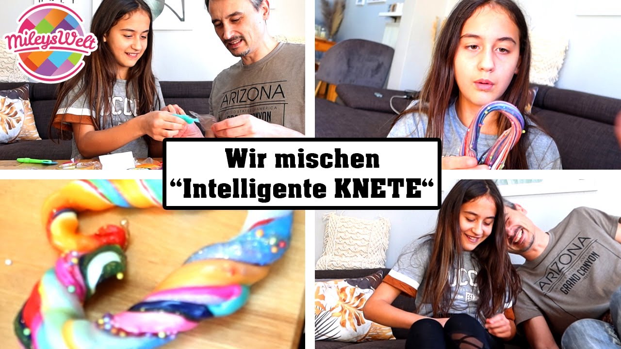 Wir mischen INTELLIGENTE KNETE 🌈 10 Sorten Rainbow MAGIC DOUGH - YouTube
