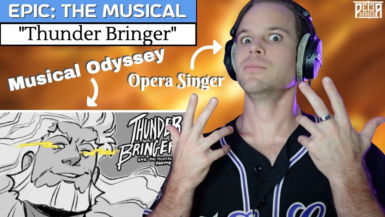 THUNDER BRINGER from EPIC: The Musical - Professional Singer Reaction ...