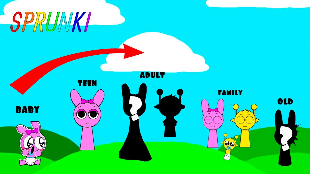 INCREDIBOX SPRUNKI - Growing Up / Sprunki Edition! - YouTube