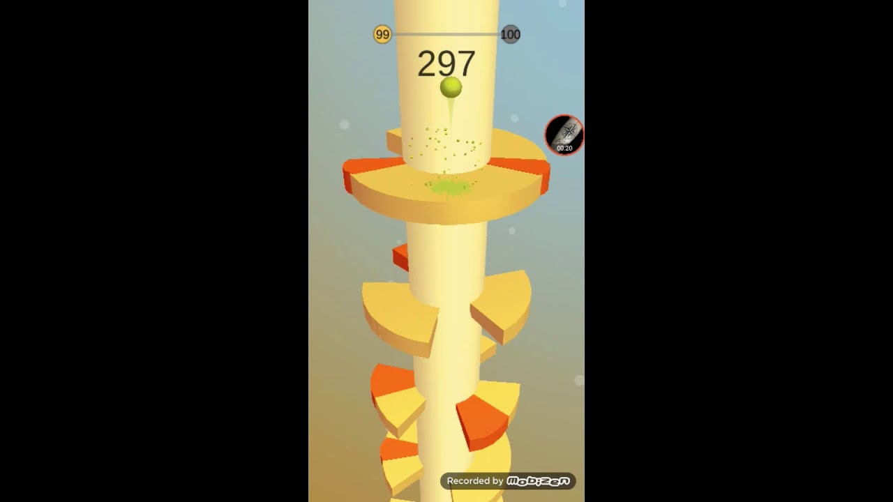 Helix jump- level 99 - YouTube
