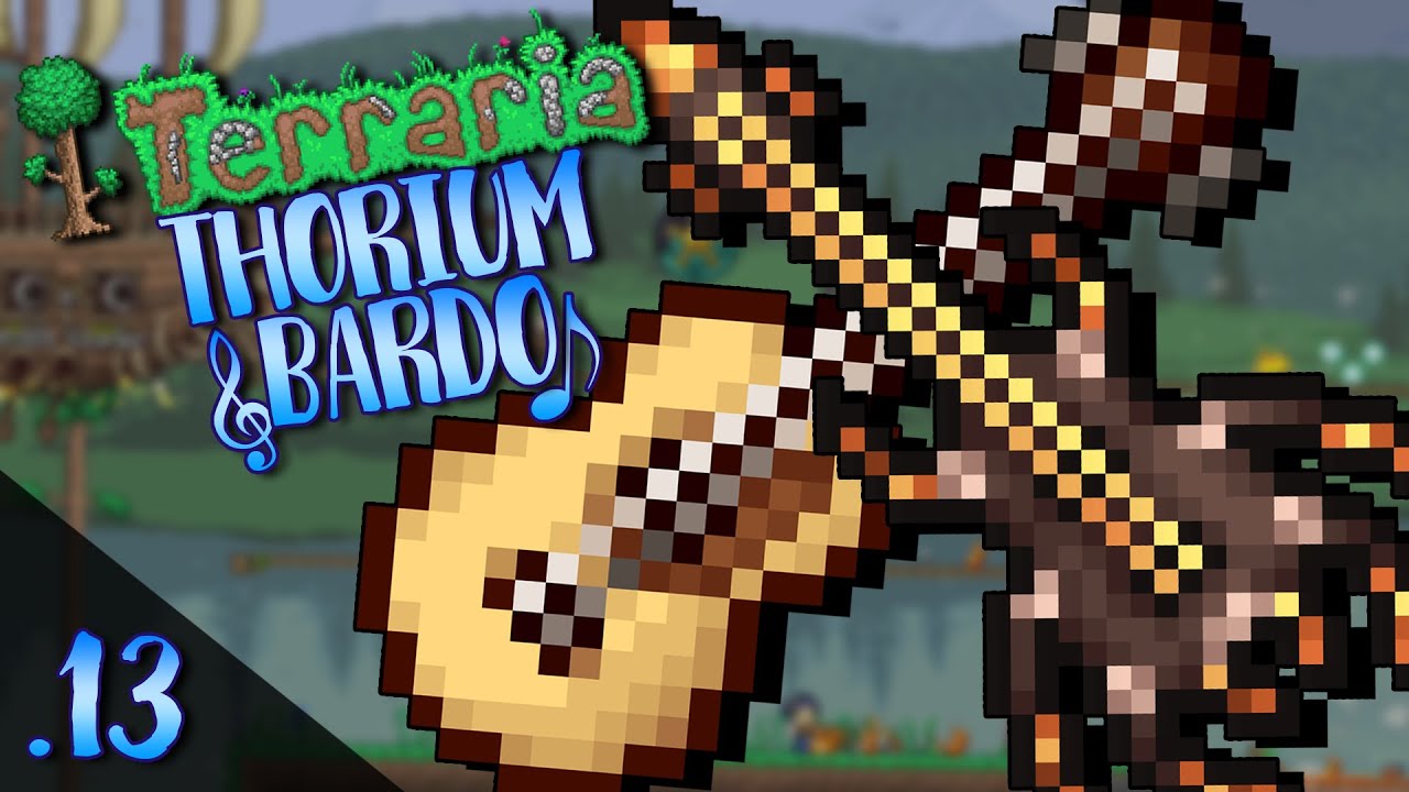 INICIANDO O HARDMODE COM NOVAS ARMAS! - Terraria Thorium (Bard Class ...