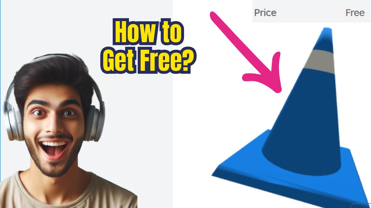 How to Get BLUE TRAFFIC CONE FREE on ROBLOX! (Blue Traffic Cone Is Back ...