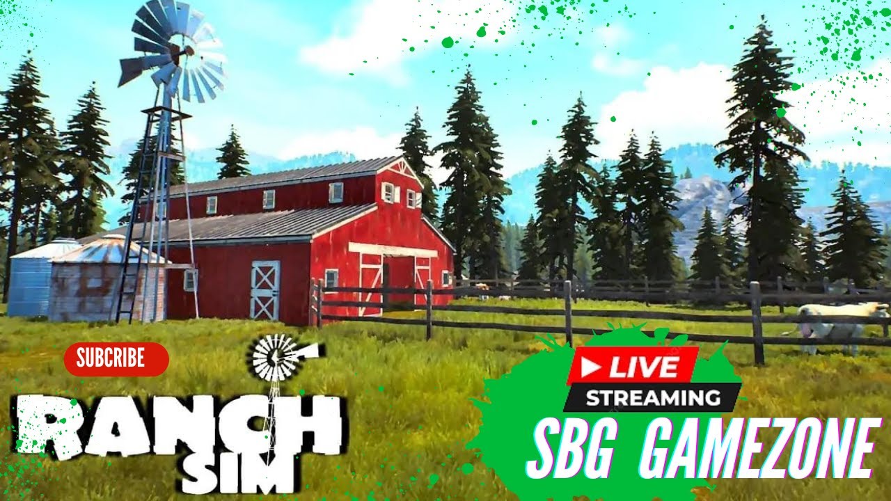 Ranch Simulator Live Stream Gameplay - YouTube