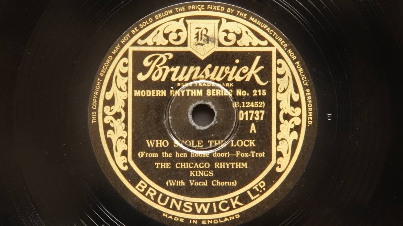 Jack Bland & His Rhythmakers (As Chicago Rhythm Kings) - Who Stole The ...