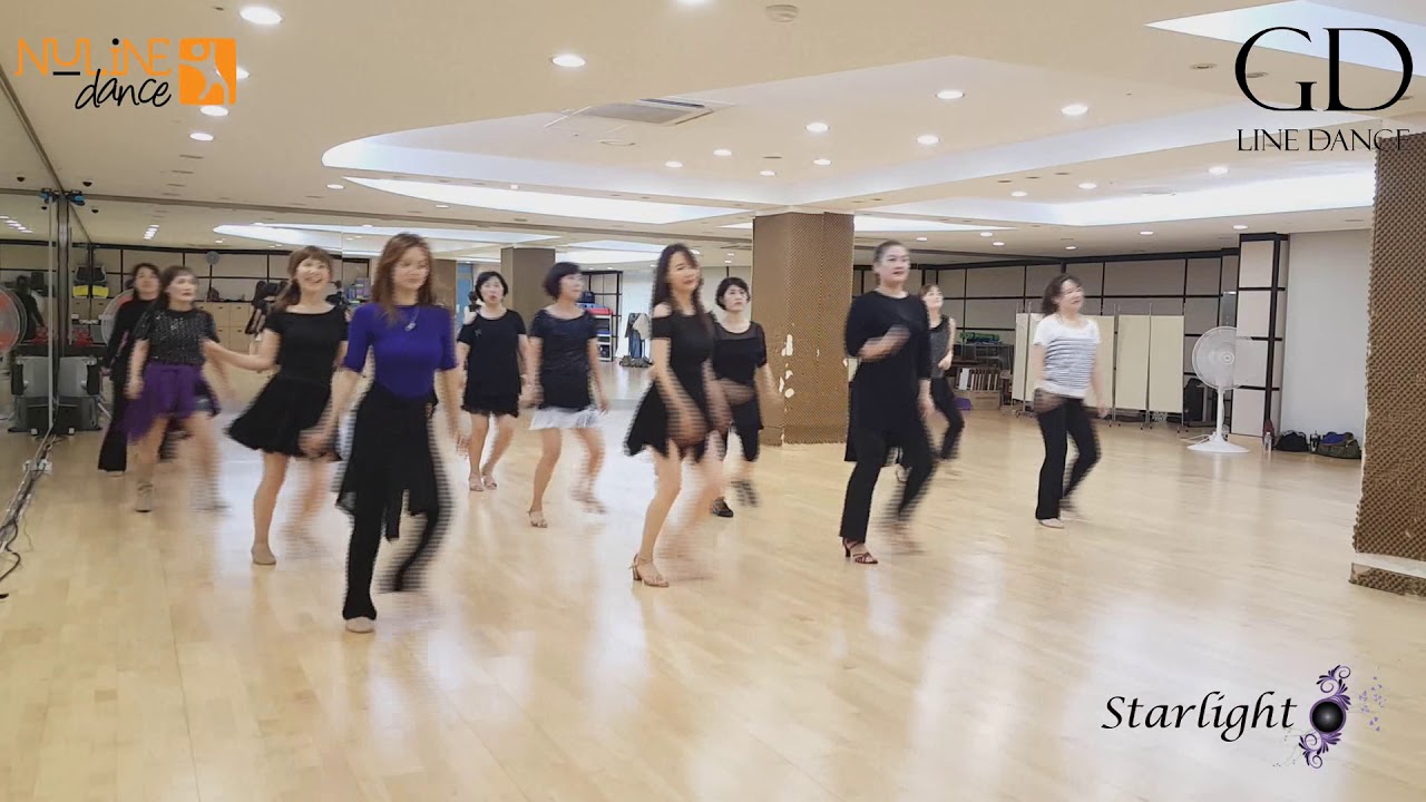Starlight - Line Dance (Kate Sala & Robbie McGowan Hickie) - YouTube
