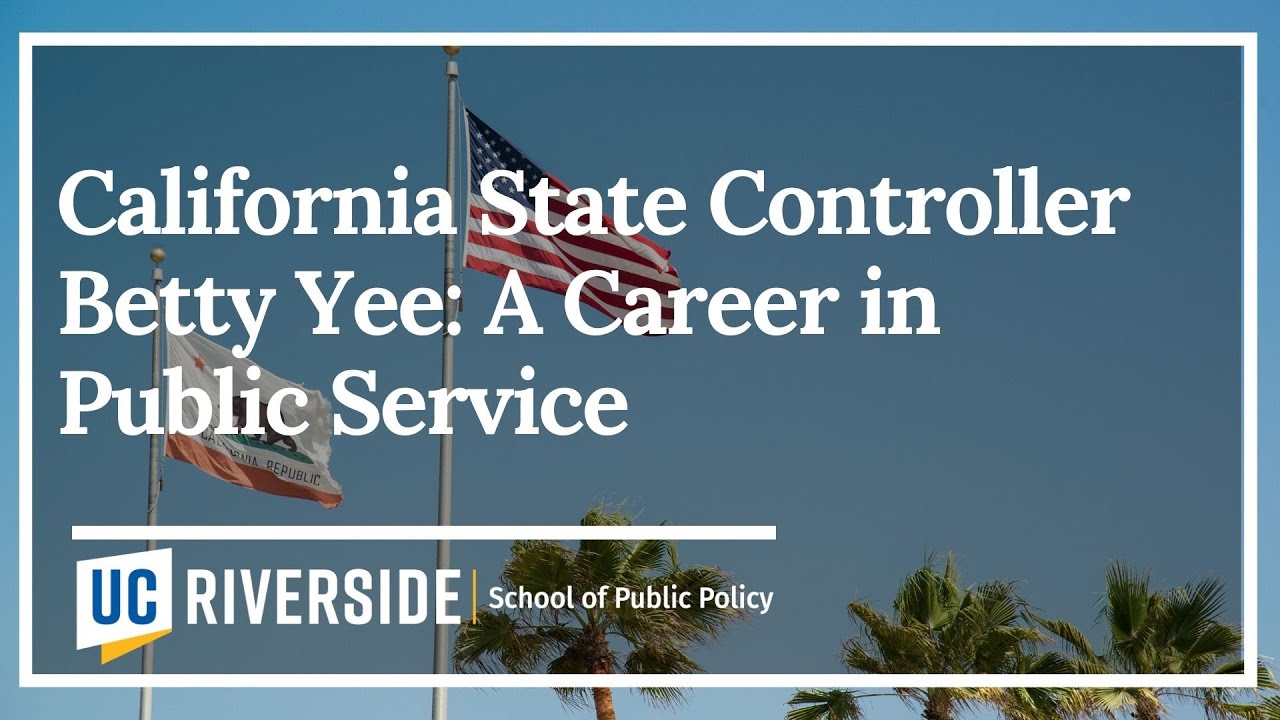 California State Controller Betty Yee: A Career in Public Service - YouTube