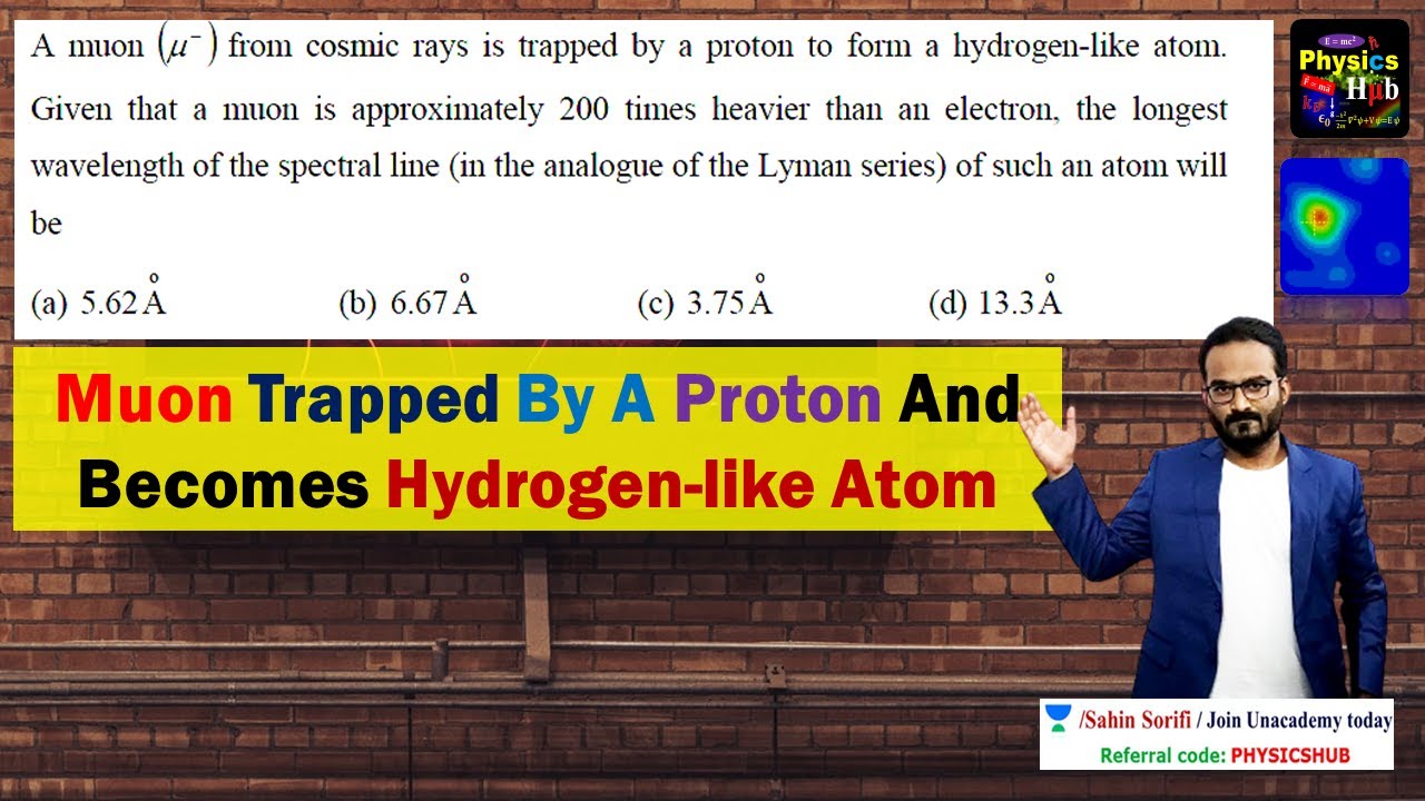 Muon Trapped By a Proton And Becomes Hydrogen-like Atom | Physics Hub ...