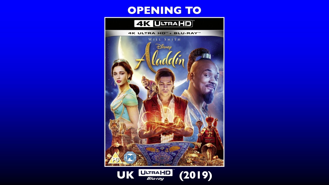Opening to Aladdin (2019) UK 4K Ultra HD Blu-Ray (2019) - YouTube