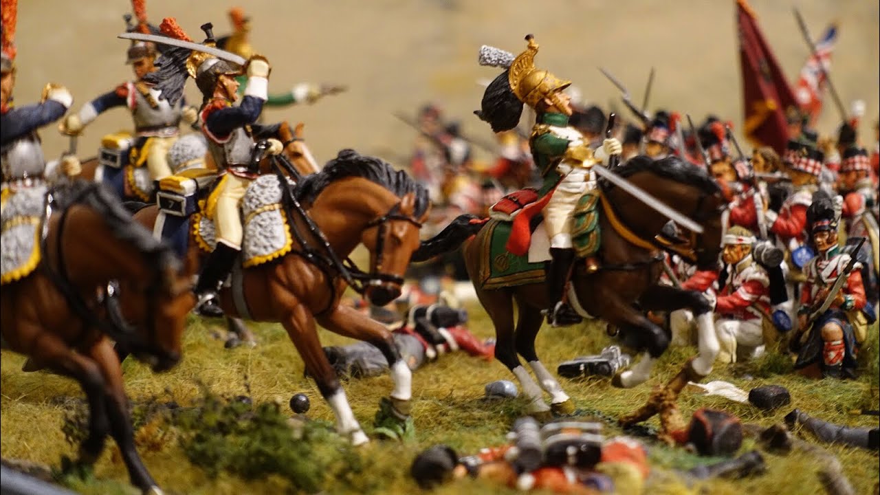 WATERLOO BATTLE DIORAMA - YouTube