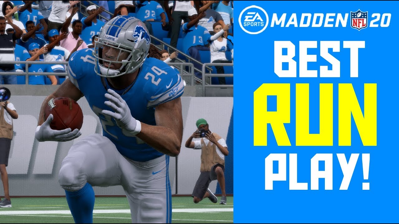 BEST RUN PLAY IN MADDEN 20 - CONSISTENT YARDS! - YouTube