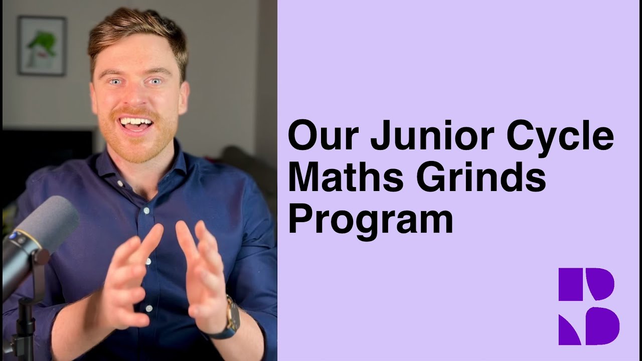 Our Junior Cycle Maths Grinds Program - YouTube
