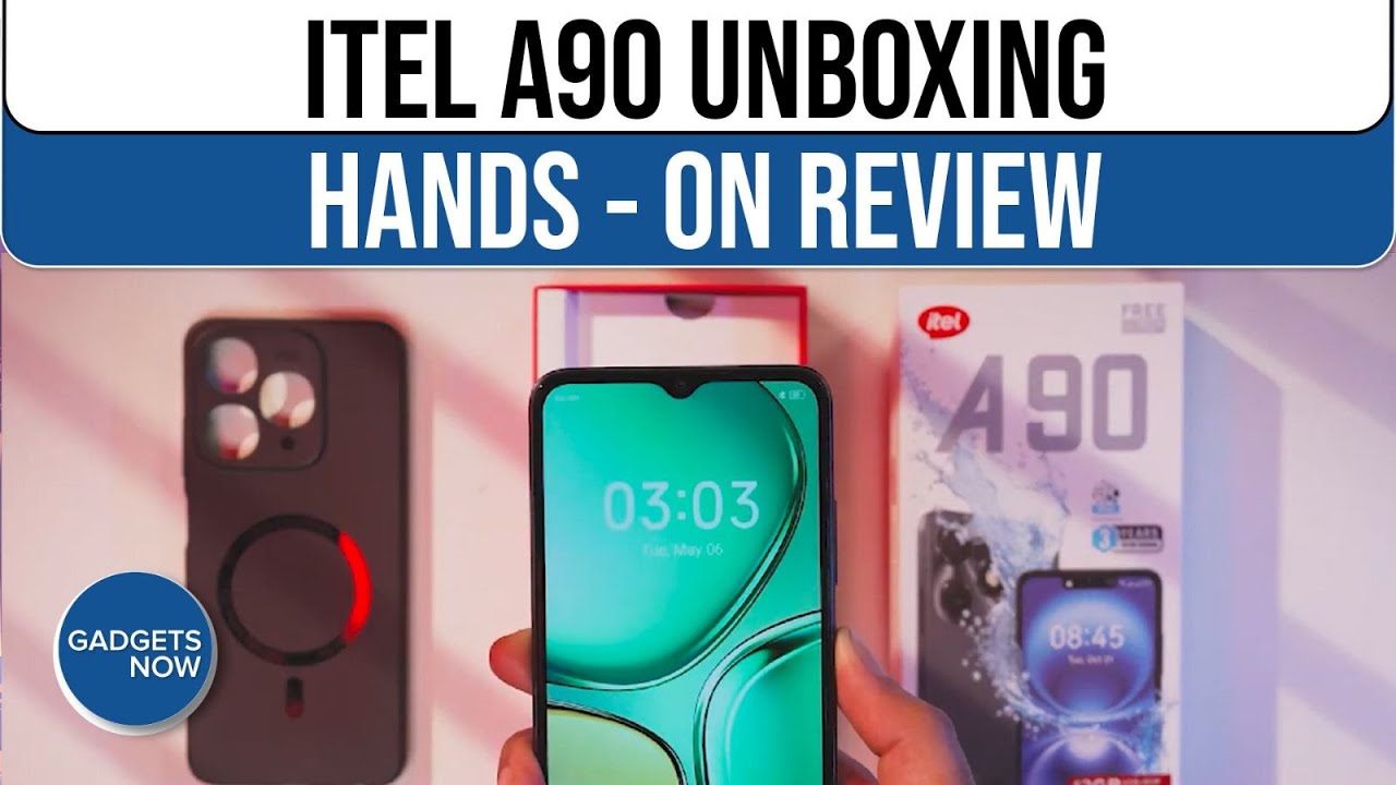 Itel A90: Unboxing & Hands-On - YouTube