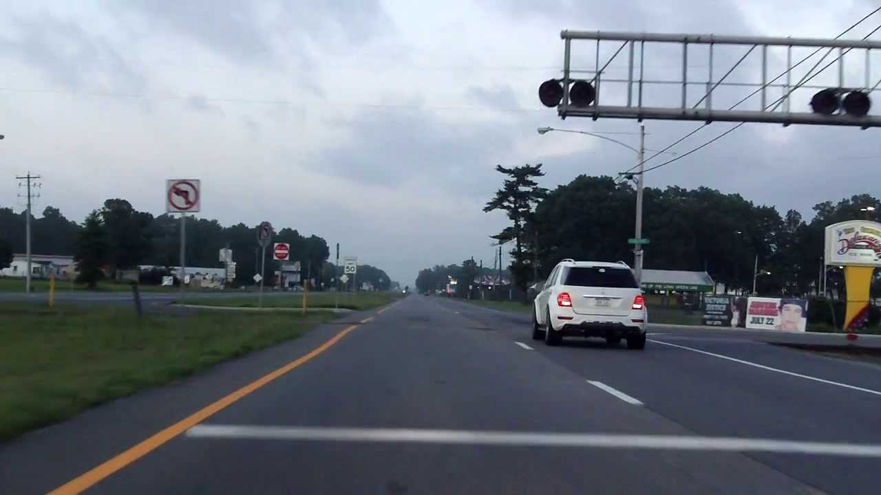 Dupont Highway (US 13 from DE 14 to DE 36) southbound - YouTube