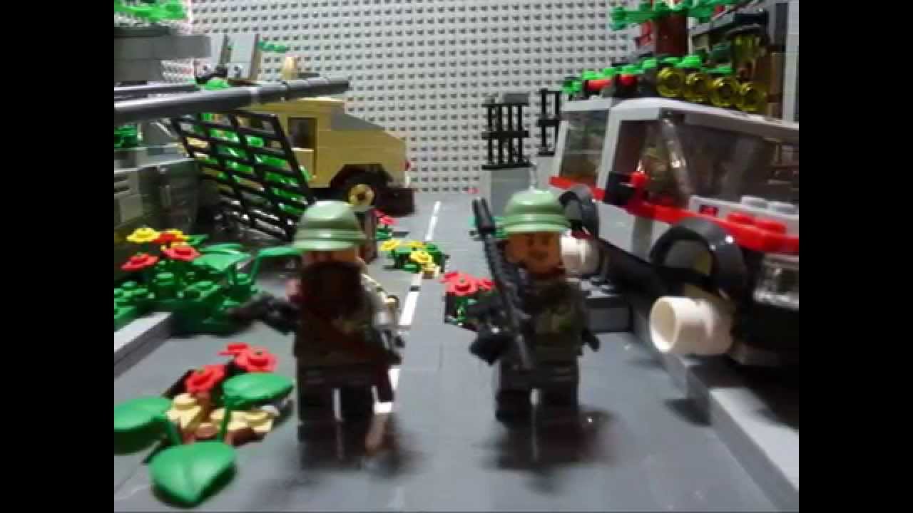 LEGO Zombie Apocalypse Moc: Our Path - YouTube