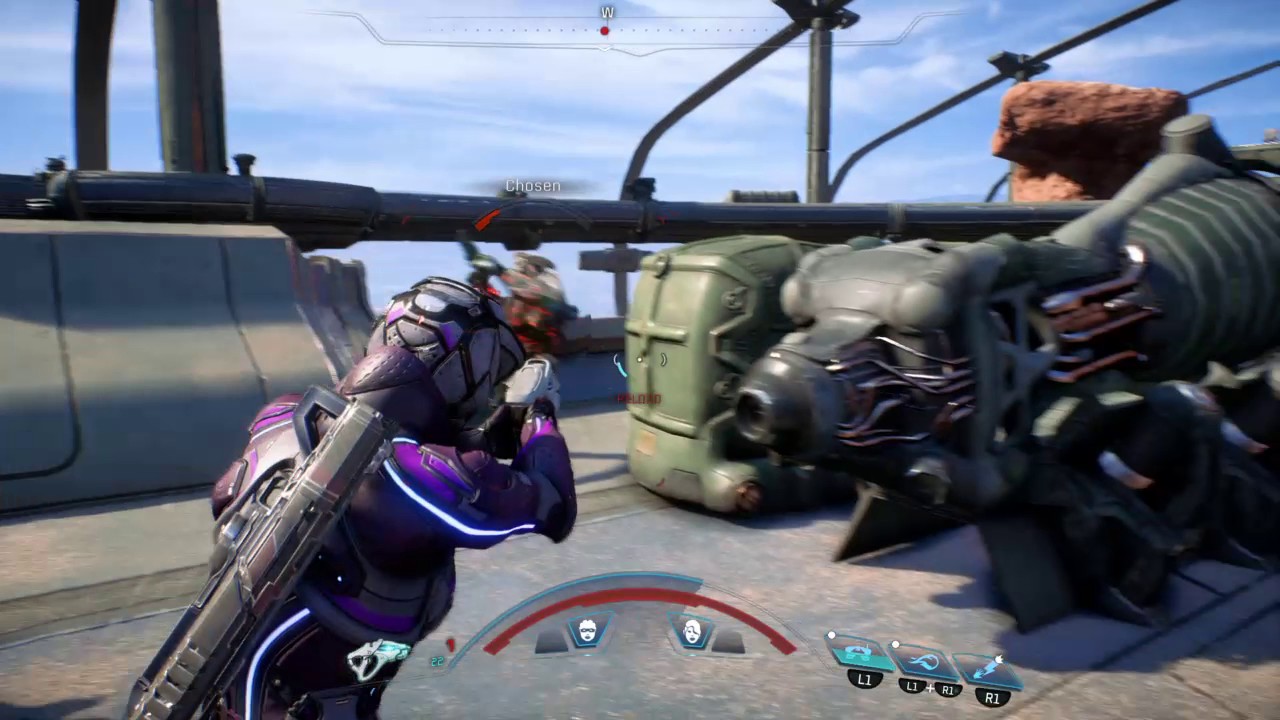Mass Effect: Andromeda - Kett Shield Station (Eos) - YouTube