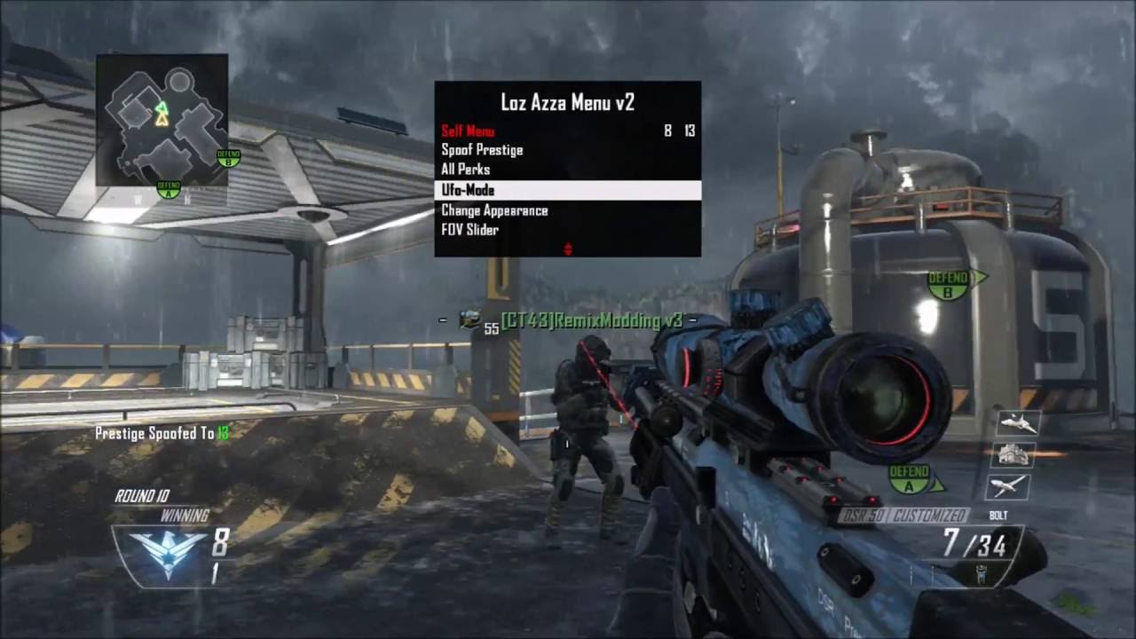 Bo2 Azza lobby | Loz Azza Menu V2 - YouTube