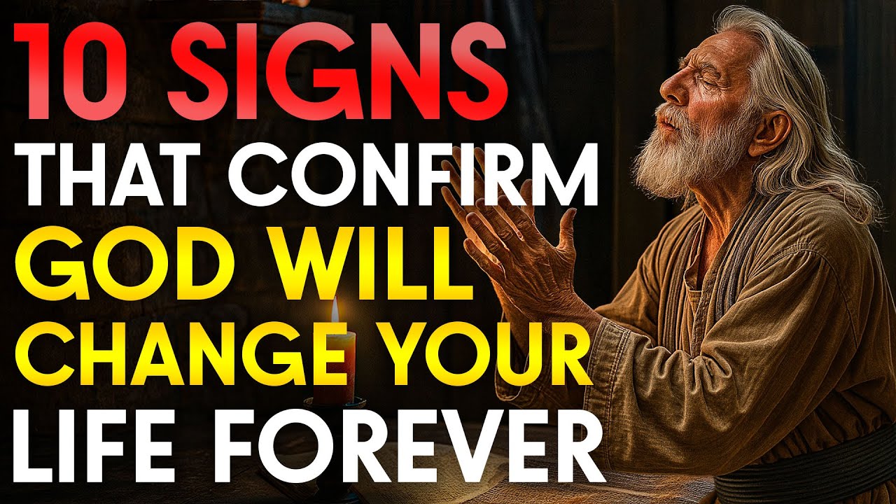 10 Signs That CONFIRM God Is About to CHANGE YOUR LIFE FOREVER ...