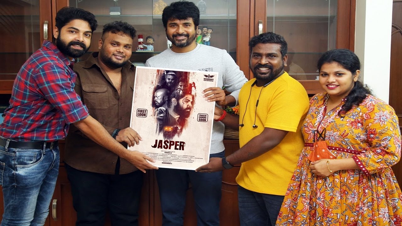 JASPER First Look Poster | Sivakarthikeyan | Yuvaraj.D | Vivek Rajgopal ...