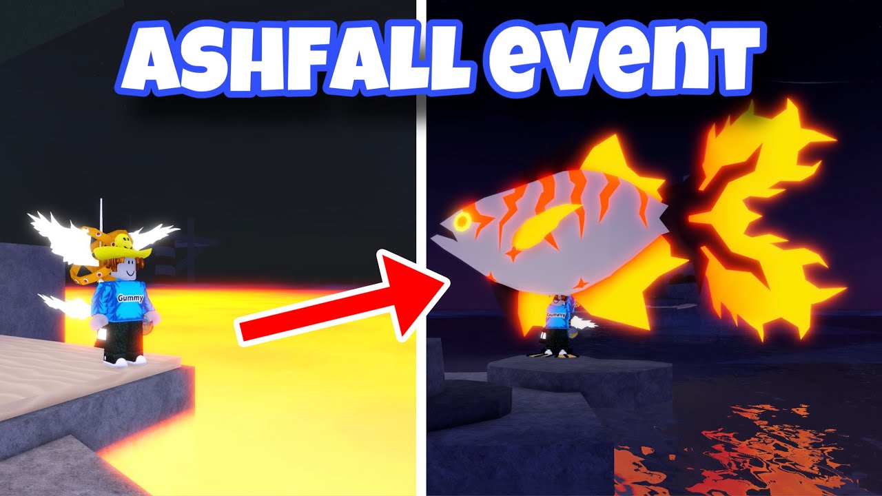 NEW VOLCANO UPDATE IN FISCH!! NEW ASHFALL BESTIARY!! (Fisch) - YouTube