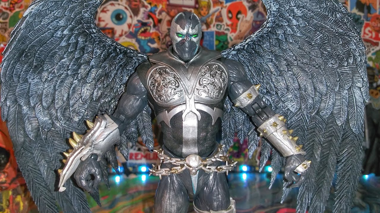 SPAWN 💀 WINGS OF THE REDEEMER CUSTOM KITBASH REVIEW! - YouTube