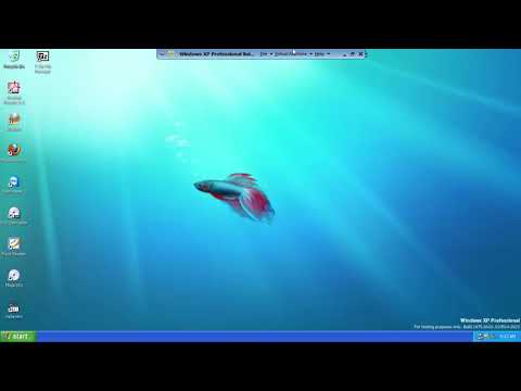 Microsoft Windows Whistler (Windows XP RC1 Build 2475) in VMWare Player ...