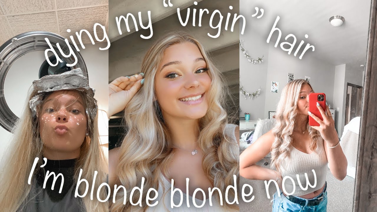 Dying My Hair For The First Time Come With Me Youtube