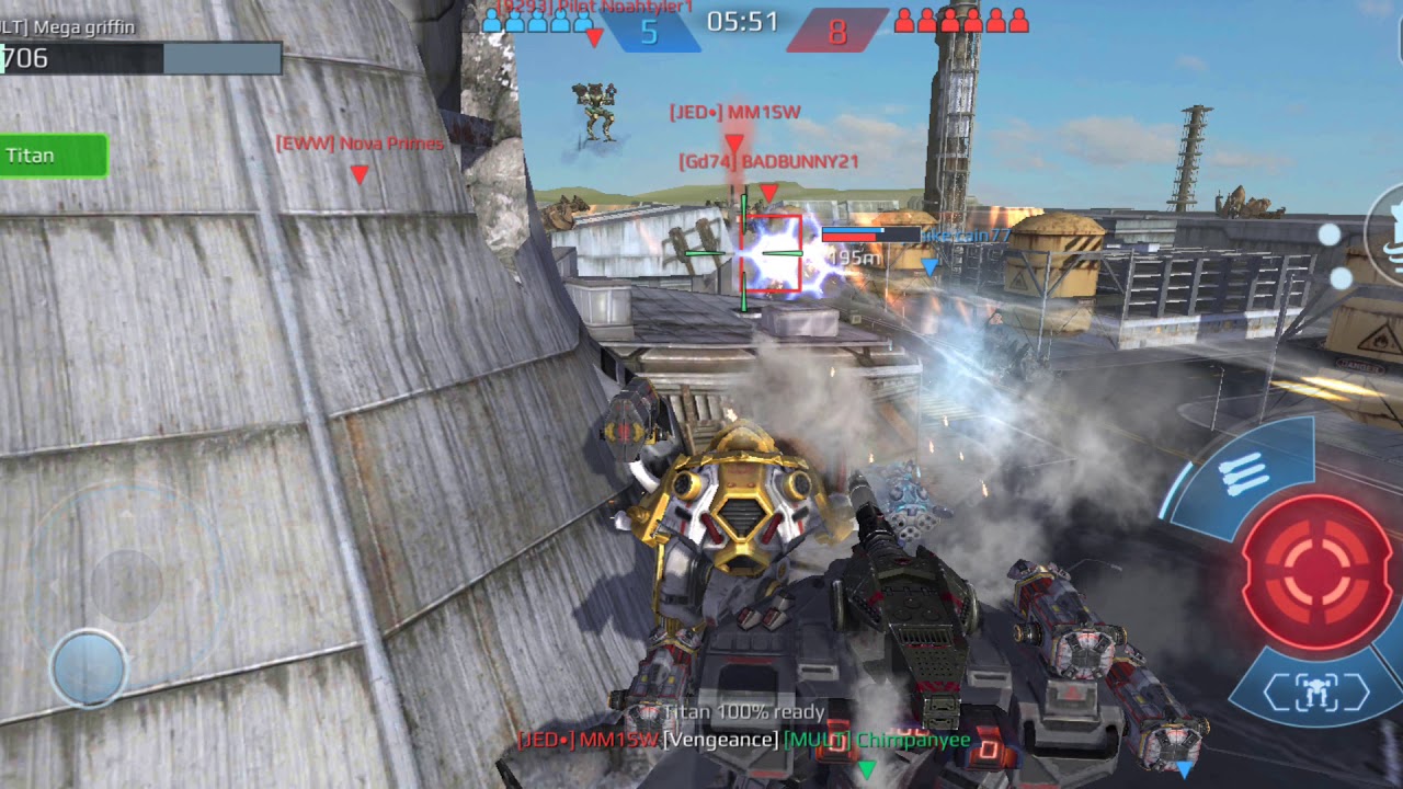 Nodens and Ivory Ravana! War Robots! - YouTube