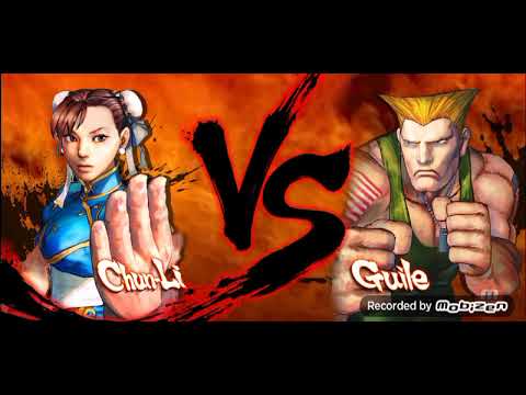 [home play] street fighter mobile game chunri play action] kick stress out ♥