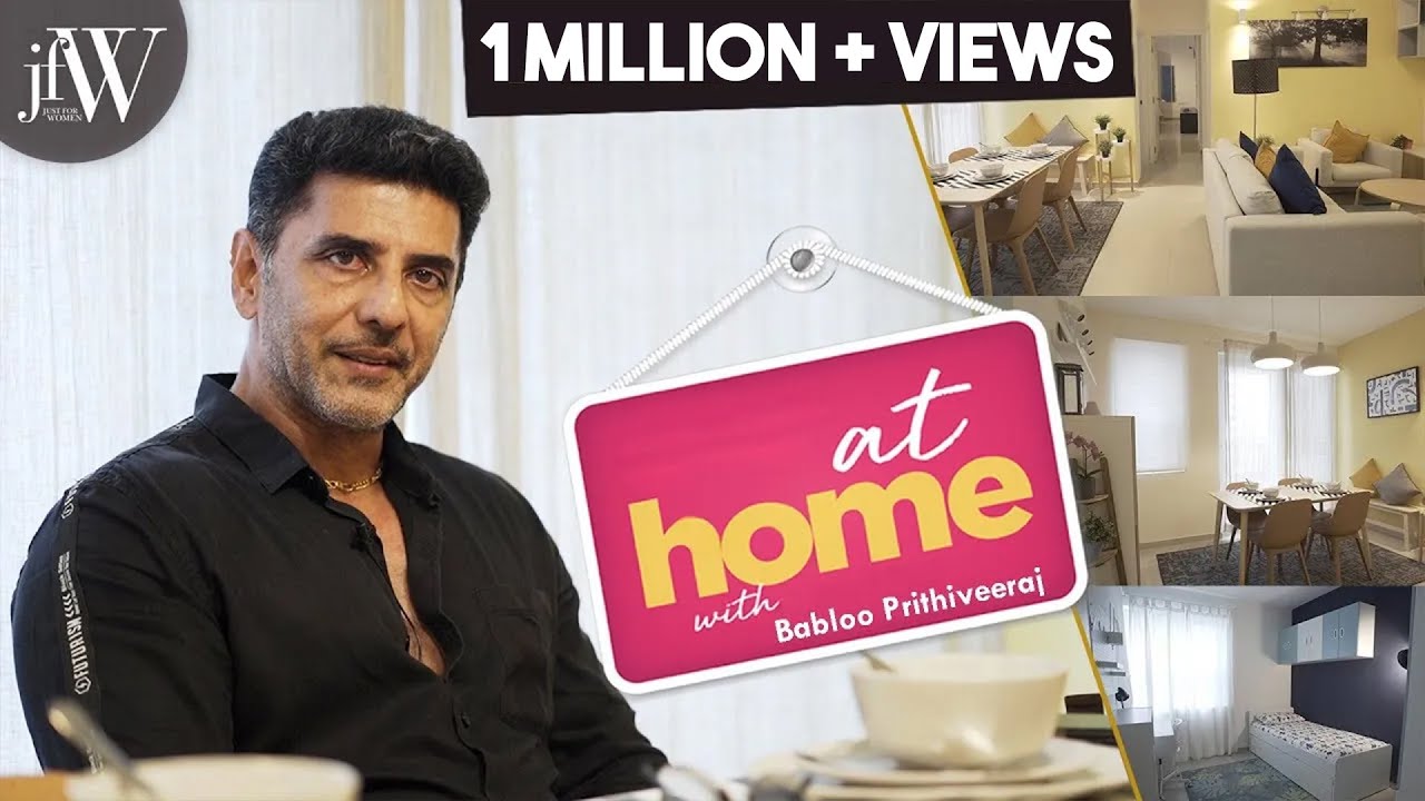 At Home with Actor Babloo Prithiveeraj | JFW At home | JFW - YouTube
