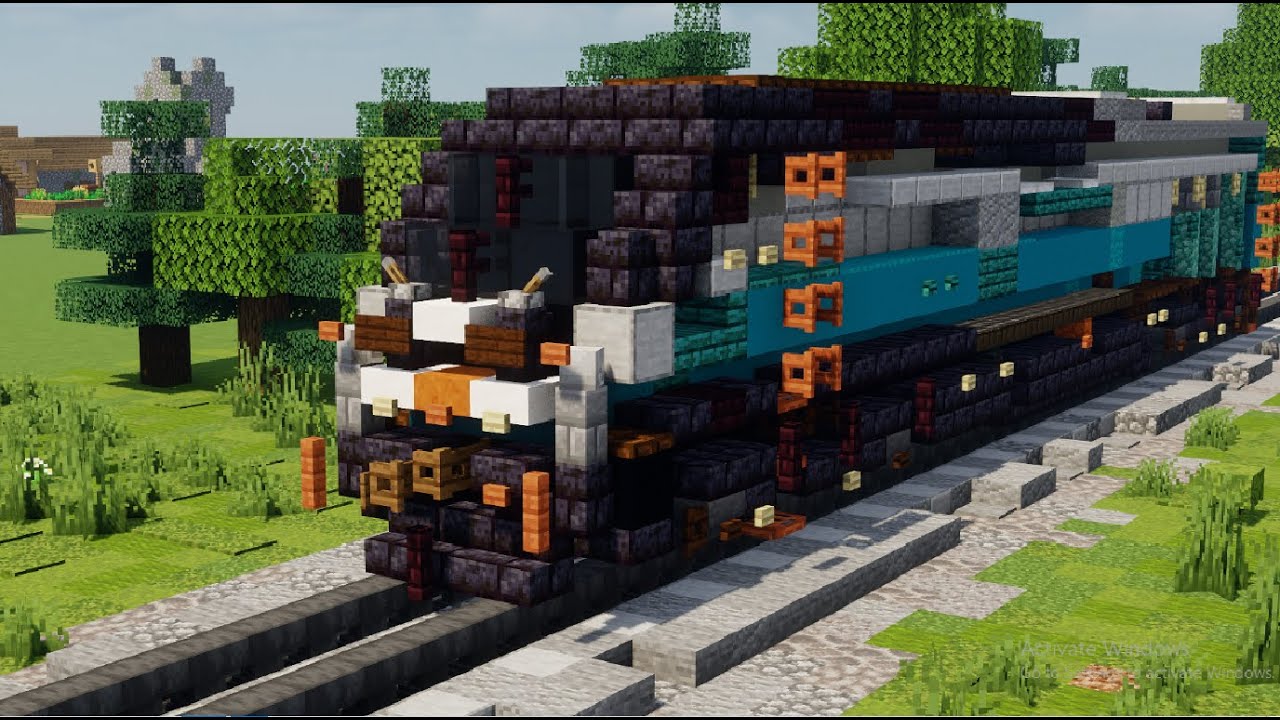 Minecarft Metrolink EMD F125 Tire 4 spirit Tutorial - YouTube