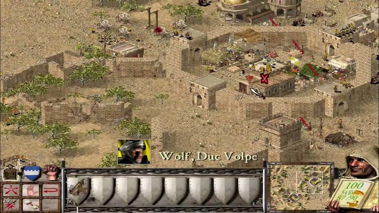 Stronghold Crusader HD The Endless Desert 6/50 تختيم مهمات لعبة سترونك هولد المهمه السادسة - YouTube