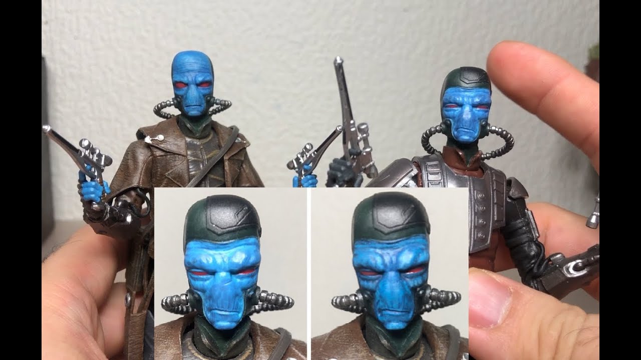 Cad Bane Black Series Figure Comparison - Headswap and Repaint ...