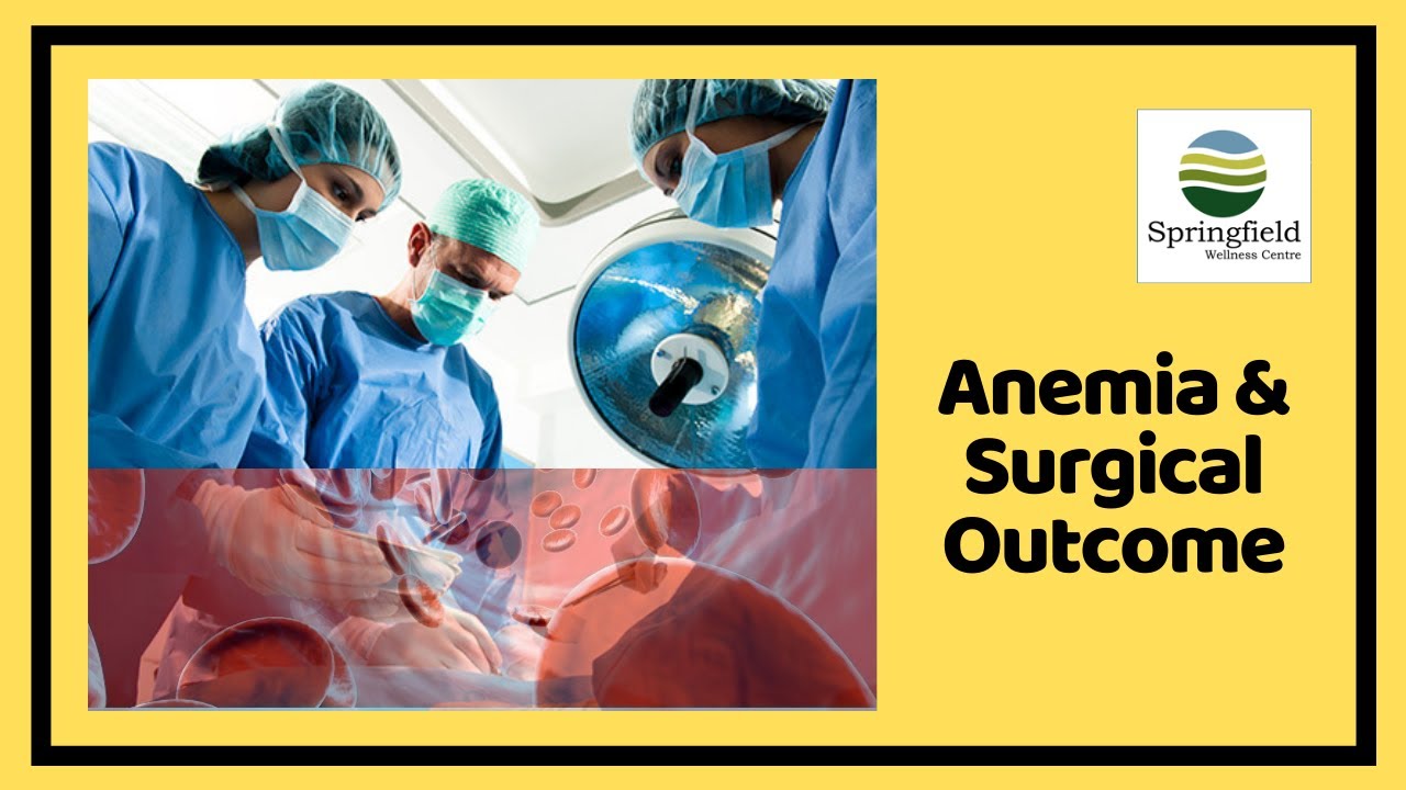 Anemia and Surgical Outcome | Dr Maran talks on influence of anemia on ...