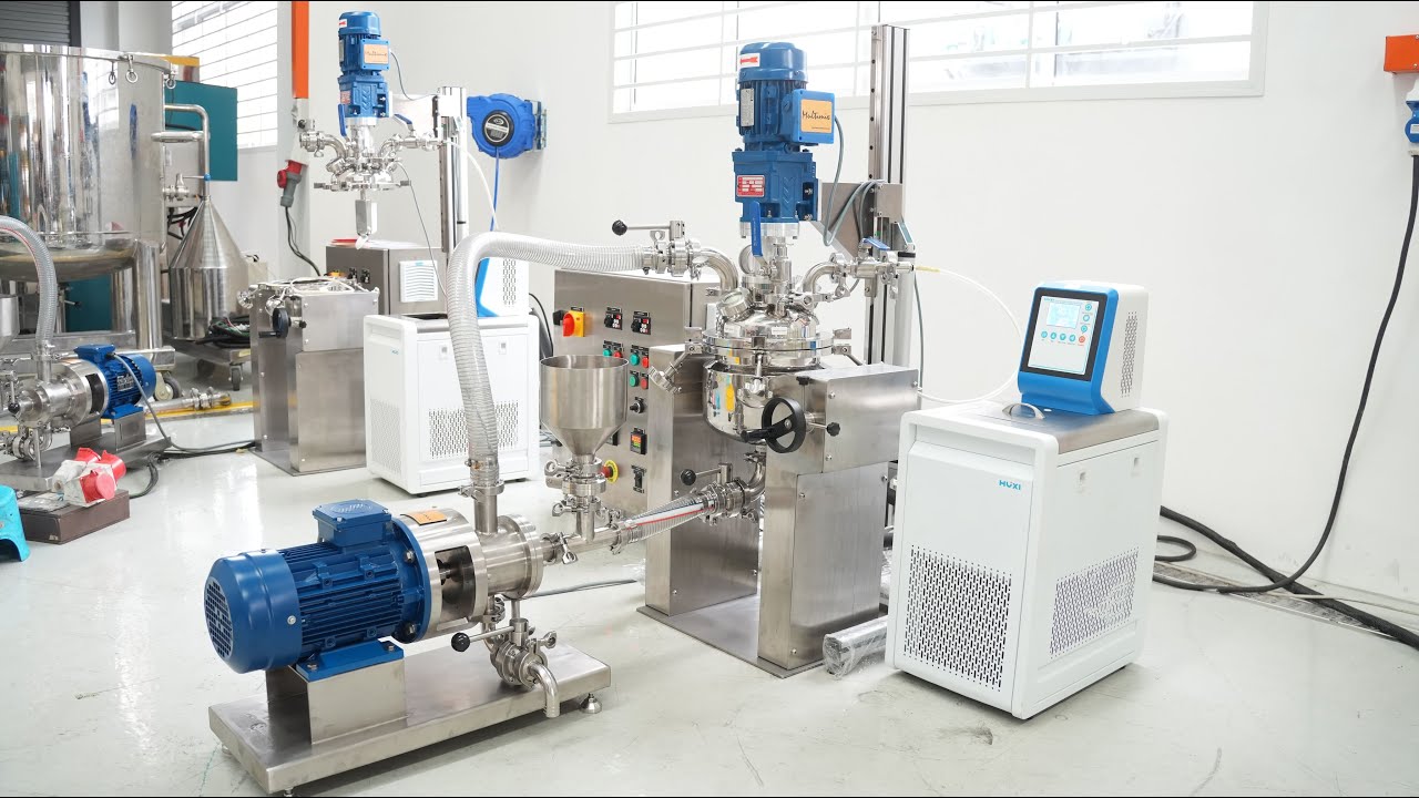 Multimix Vacuum High Torque Mixing with Inline High Shear Mixer for ...