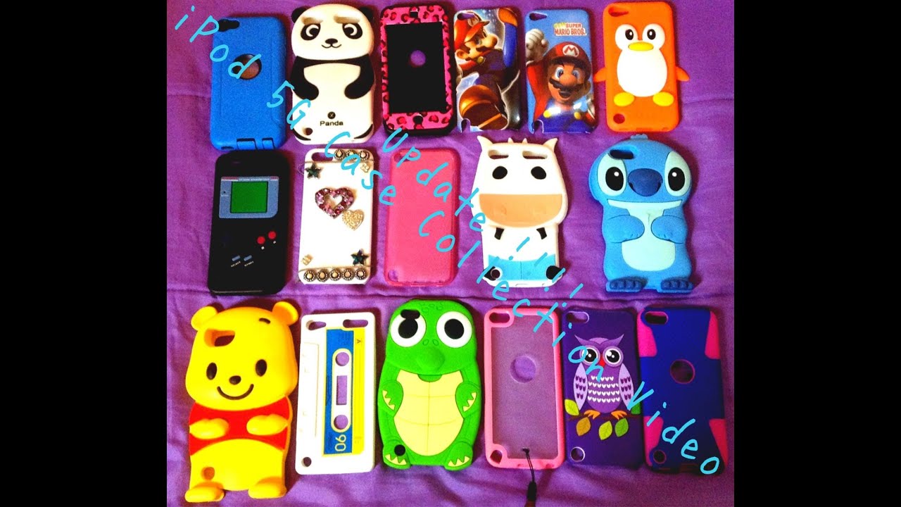 Updated iPod Case Collection Video ! - YouTube