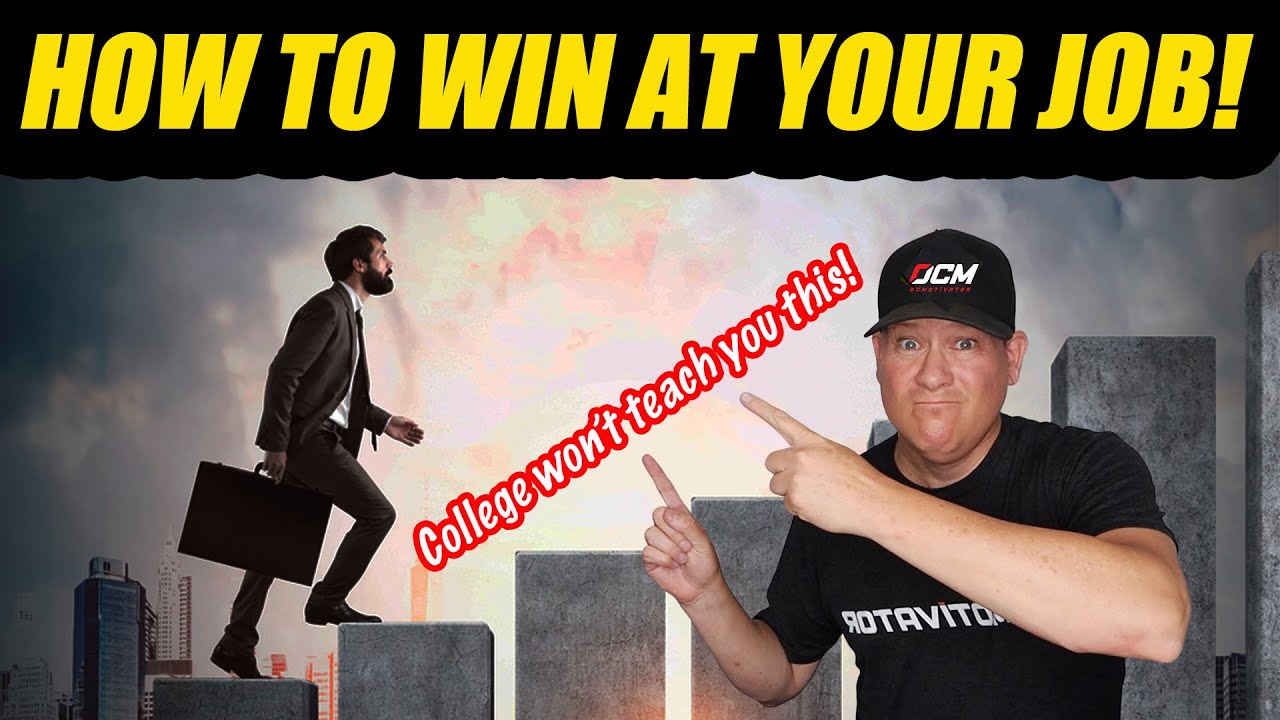How to WIN at your job and CLIMB THE CORPORATE LADDER! - YouTube