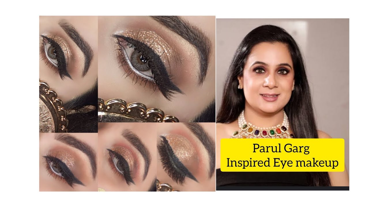 parul Garg inspired eye makeup | parul Garg | Easy eye makeup ...