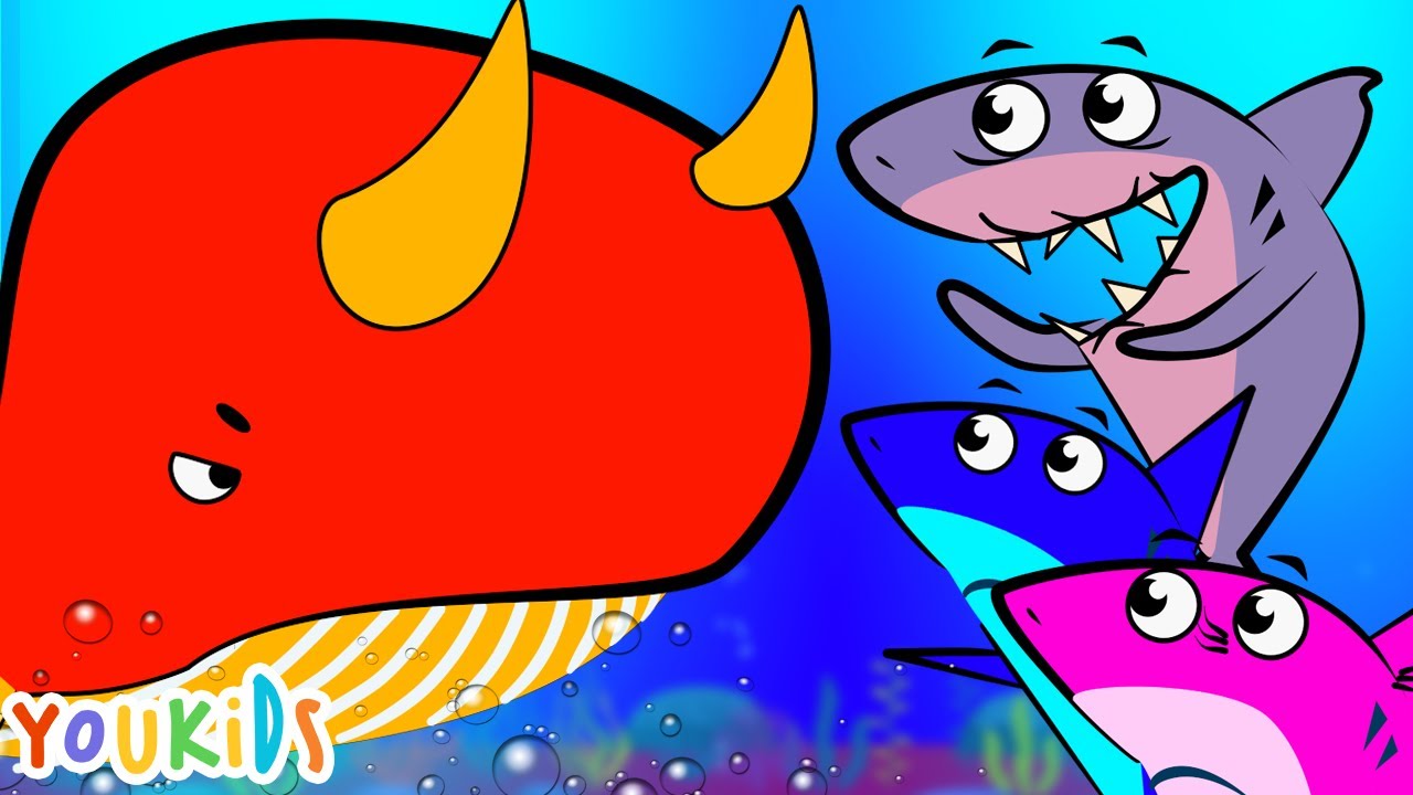 Baby Shark Song | Baby Shark Magic VS Orange Whale - YouTube