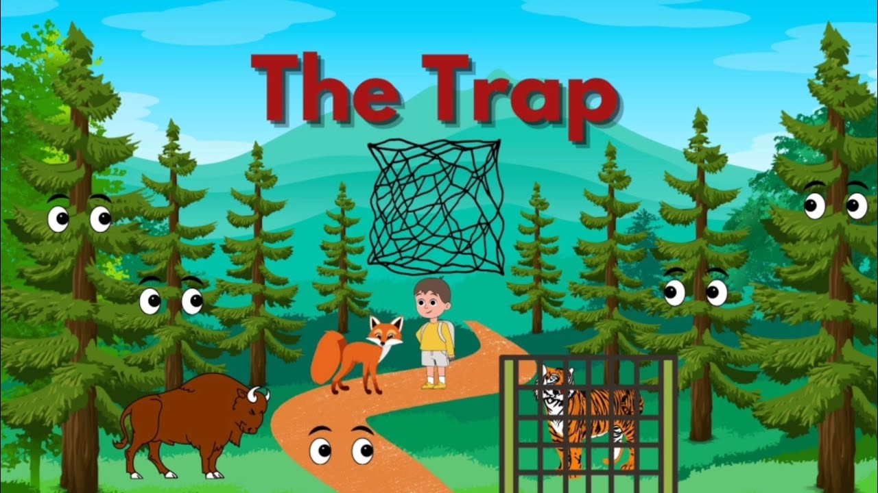 The Trap story|| English story|| Interesting story|| story for kids ...