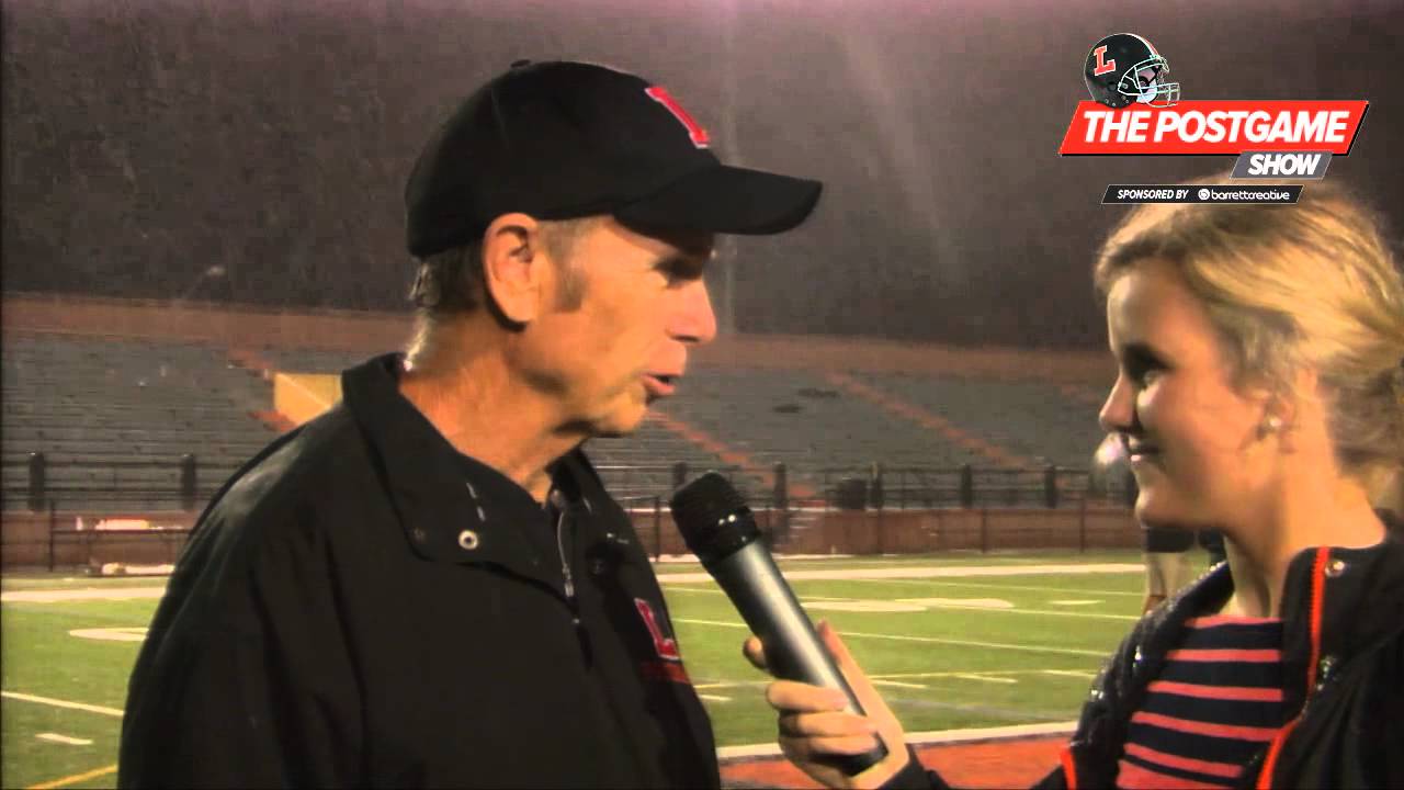 Emily Dunson interviews Coach Bill Castle after the N. Miami Beach win ...