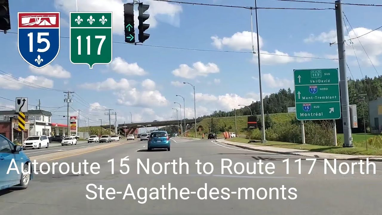 A-15 to Rte 117 • Ste-Agathe-des-monts to Mont Tremblant • August 29 ...