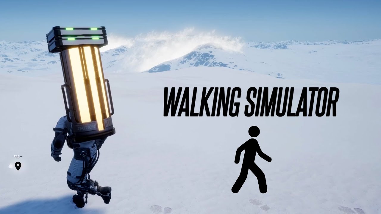 Basically Death Stranding? | Walking Simulator - YouTube