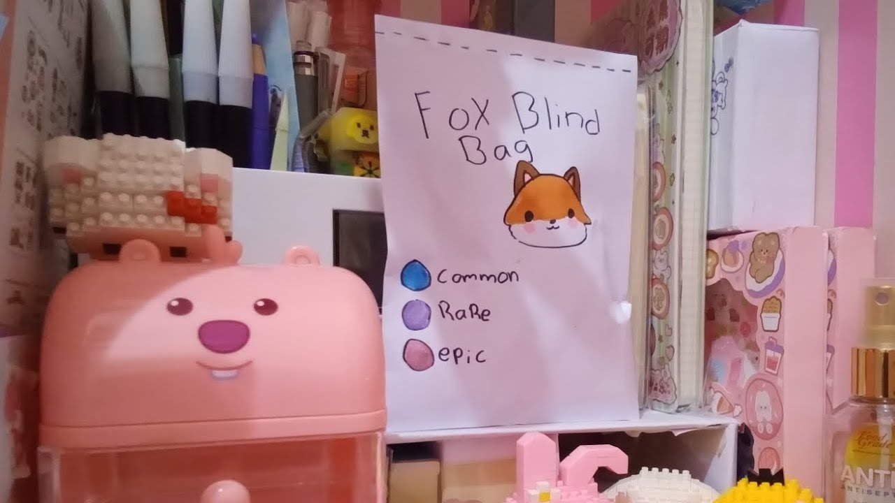 diy fox blind bag - YouTube
