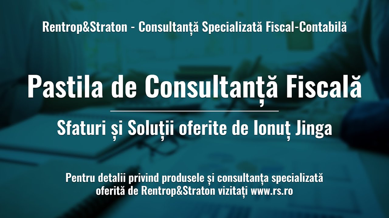 Consultanta fiscala - YouTube
