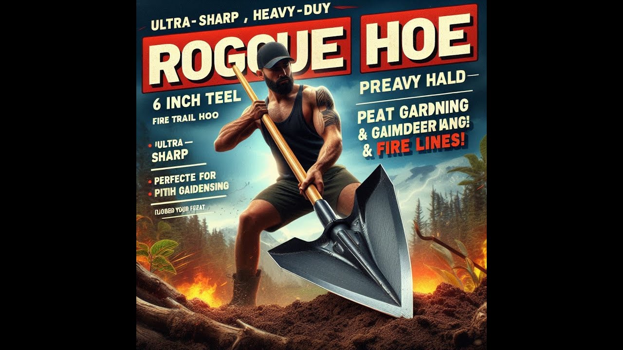 Rogue Hoe 6-Inch Steel Triangle A Blade – The Ultimate Garden & Fire ...