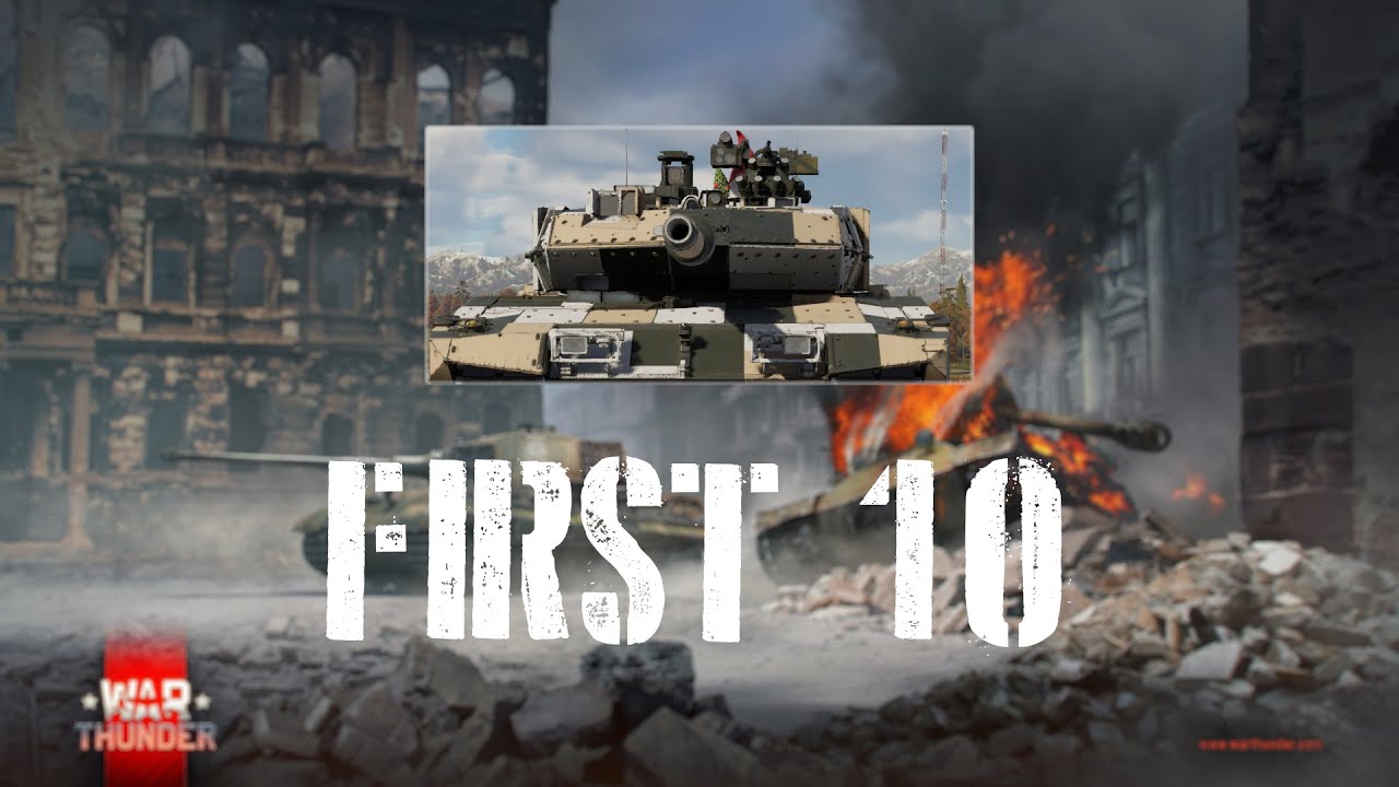 War Thunder First 10: Leopard 2 PSO With DM53 APFSDS - YouTube