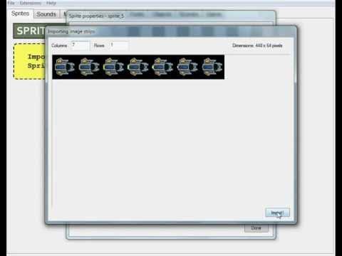 Tululoo Game Maker - Importing sprite strips - YouTube