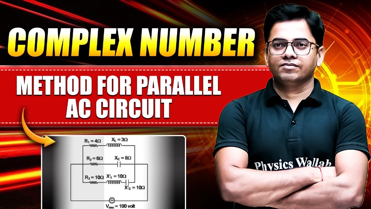 Method for parallel AC Circuit | Alternating Current | JEE Advanced 📘 ...