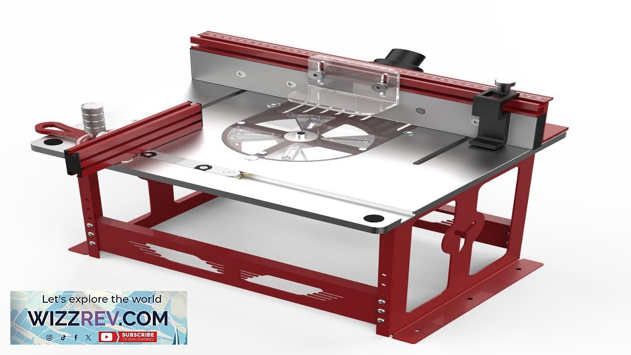 ENJOYWOOD Bench Top Router Table Workbench with Miter Gauge / Profile ...