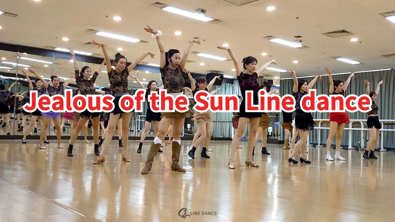 Jealous of the Sun Line Dance l Improver l 젤러스 오브 더 썬 라인댄스 l C4라인댄스 ...